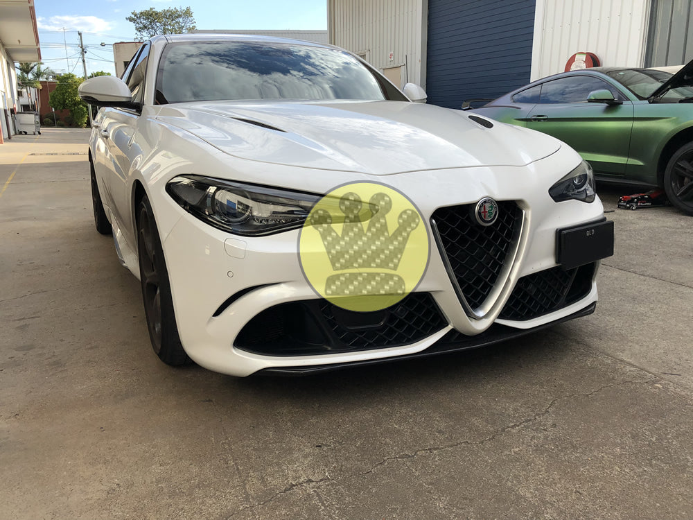 Quadrifoglio Front Bumper - Giulia – bodykit kingdom