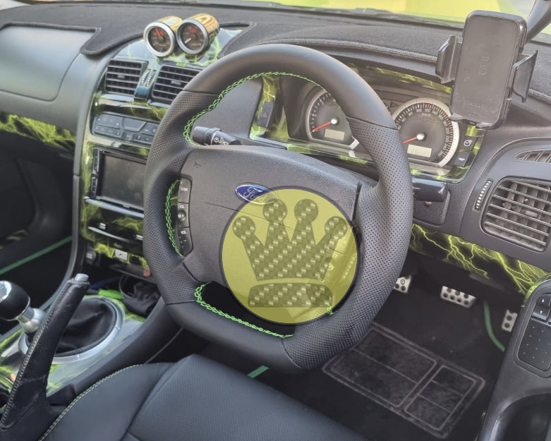 Custom Leather Steering Wheel - BA BF – bodykit kingdom