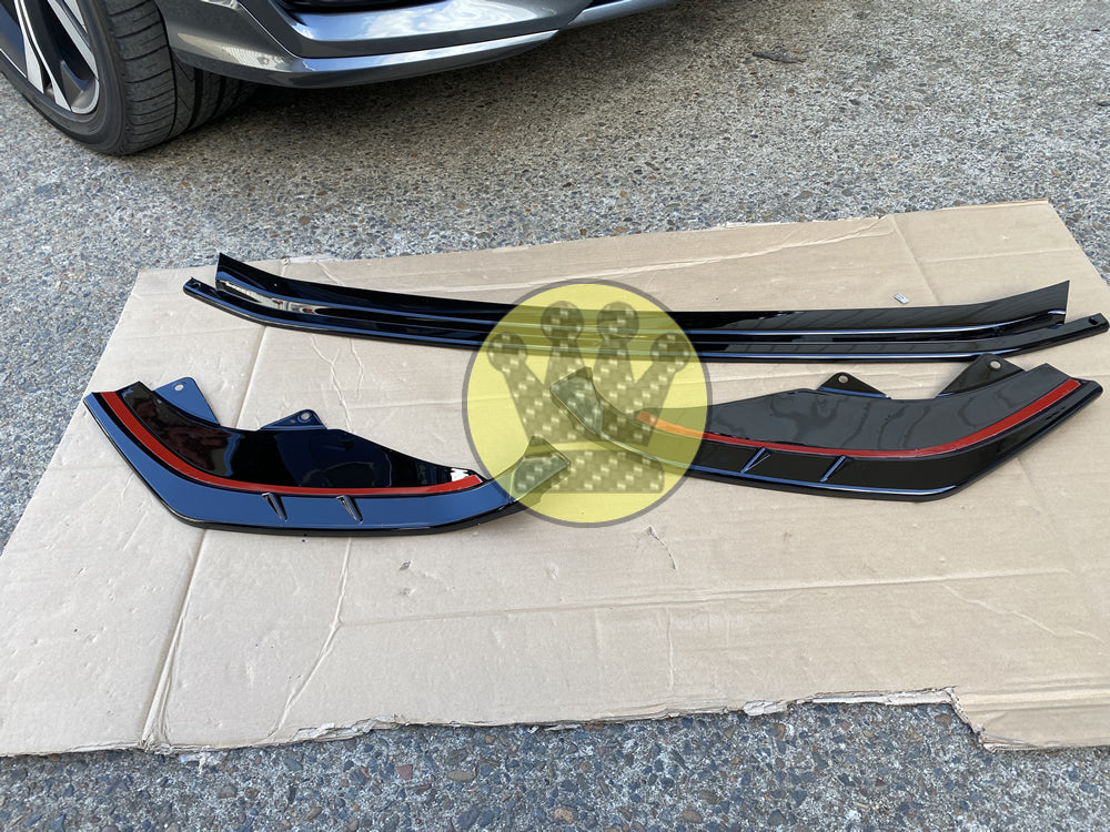 Gloss Black Front Lip - F3 Q3 – bodykit kingdom