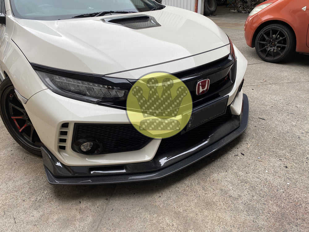 Carbon Fiber Front Lip - FK8 Civic Type R – bodykit kingdom