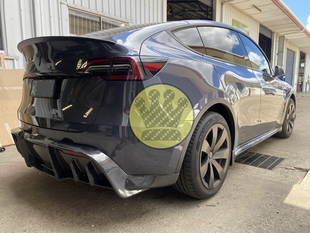 Type A Carbon Fiber Side Skirts - Model Y – bodykit kingdom