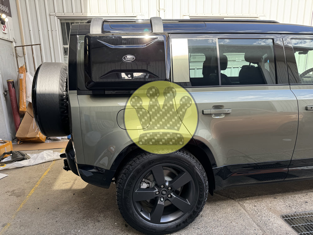 Black Side Mounted Cargo Box - Landrover Defender 110 Series – bodykit ...