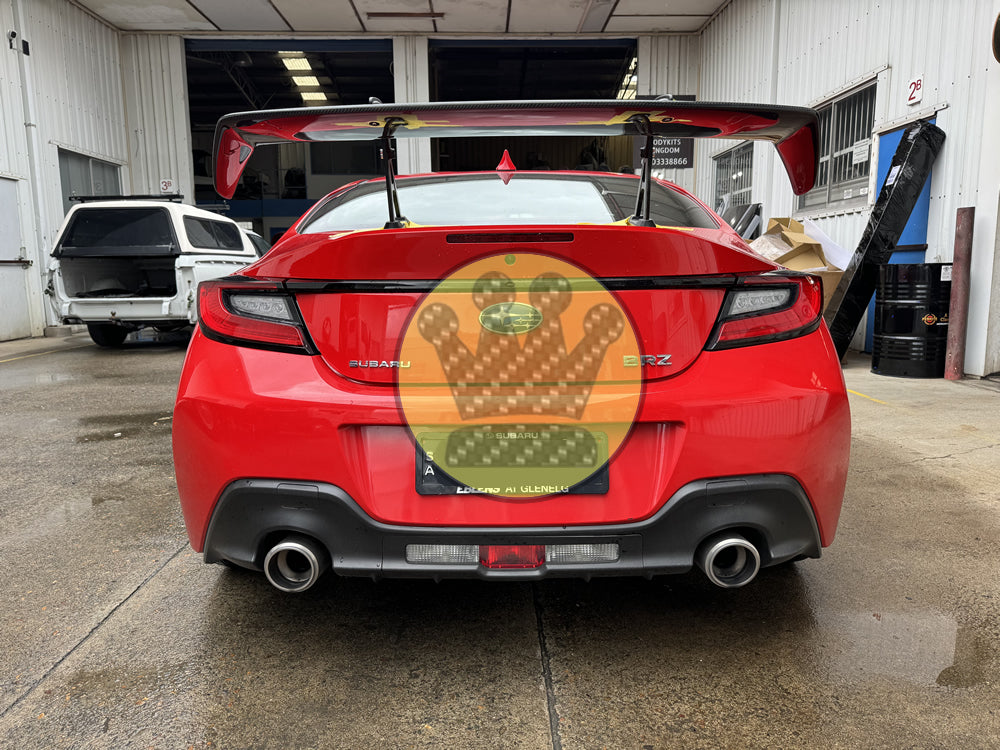 STI Swan Neck Carbon Fiber Adjustable Wing - GR86 ZN8 / BRZ ZD8 ...