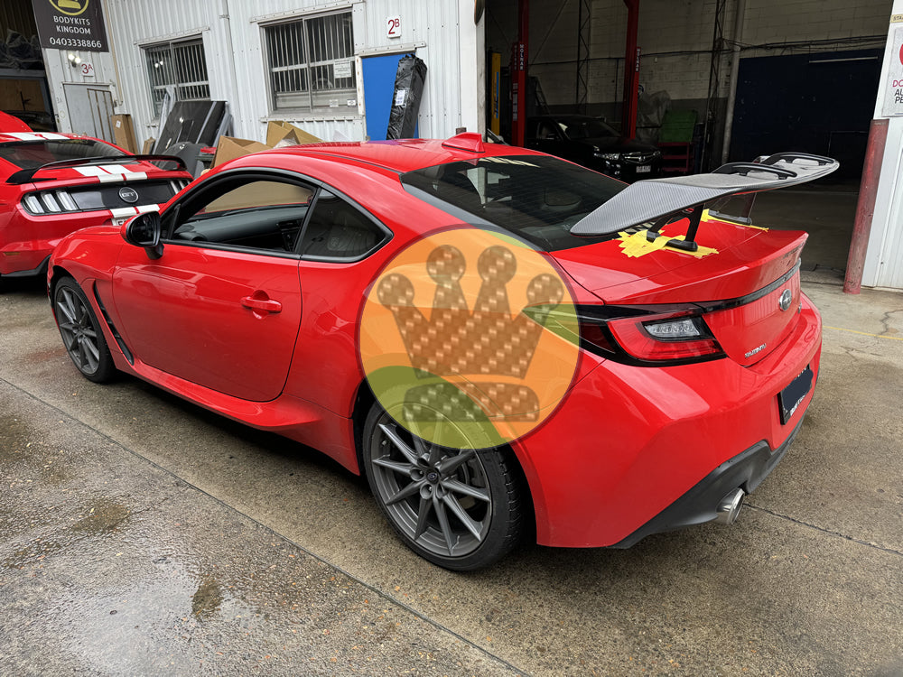 STI Swan Neck Carbon Fiber Adjustable Wing - GR86 ZN8 / BRZ ZD8 ...