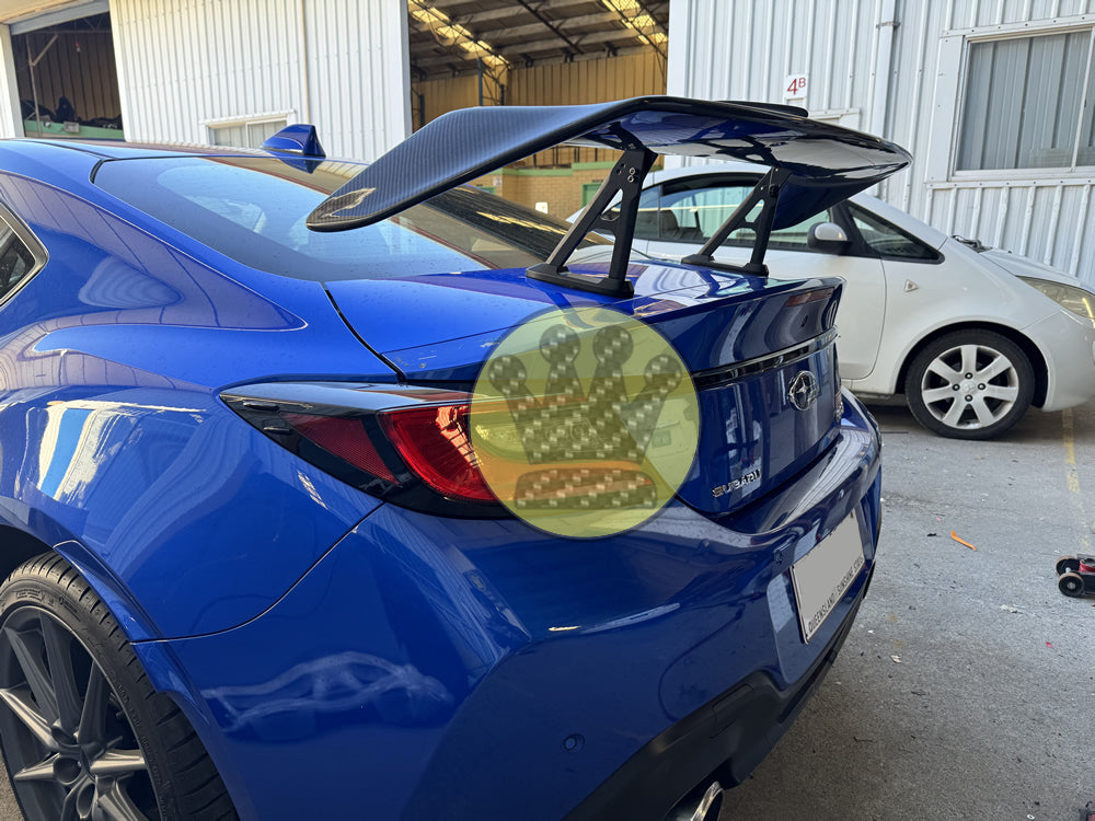 STI Swan Neck Carbon Fiber Adjustable Wing - GR86 ZN8 / BRZ ZD8 ...