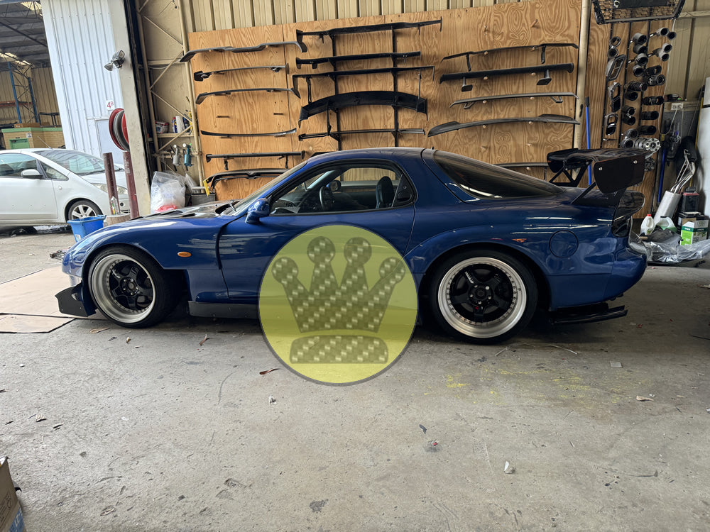 Amemiya Style Carbon Fiber Wing - RX7 FD – bodykit kingdom