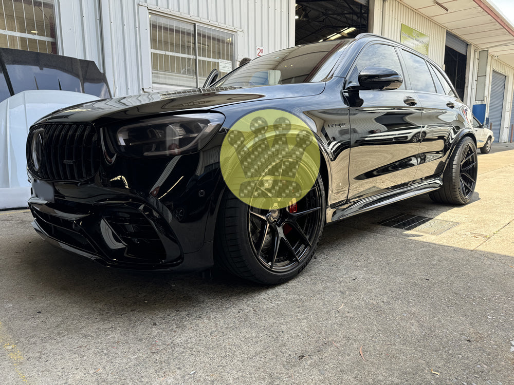 GLC63 style side skirts - X253 C253 GLC SUV / Coupe (15-24) – bodykit ...