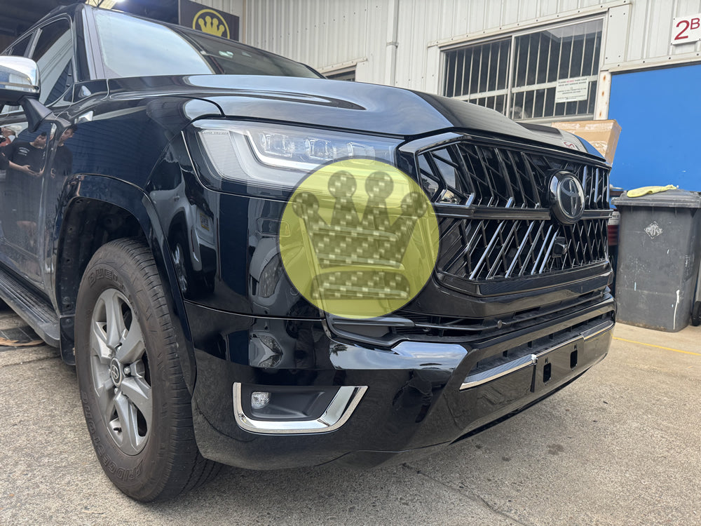 Painted GR Front Bumper - Land Cruiser 300 Series LC300 – bodykit kingdom