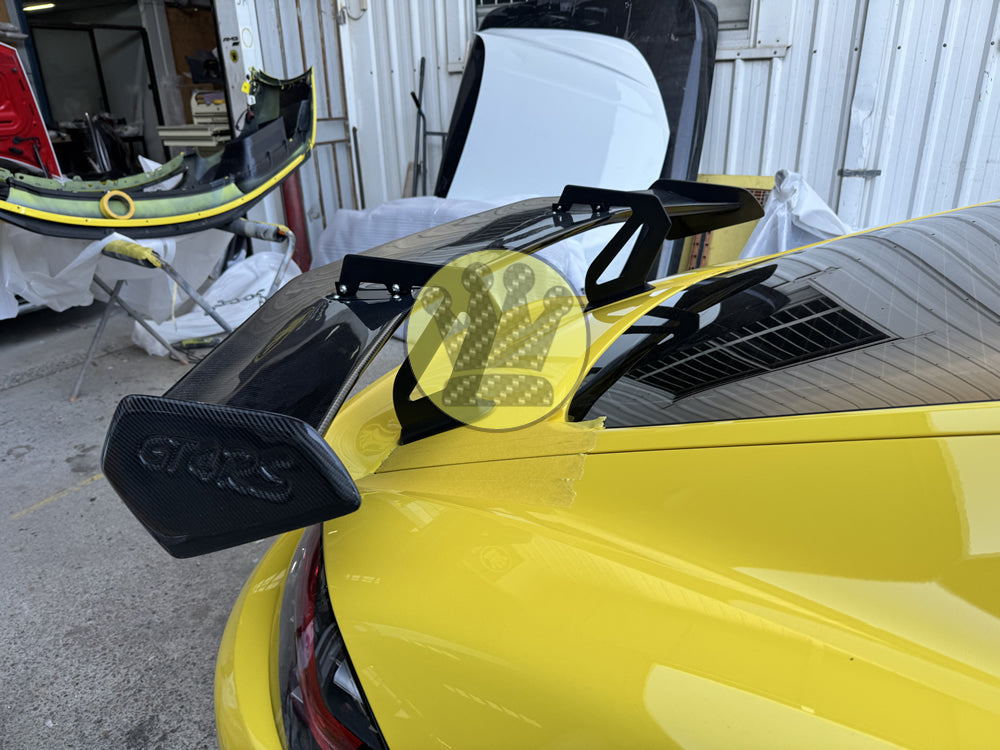 GT4 RS style Carbon Fiber Wing - 718 982 Cayman Boxster – bodykit kingdom