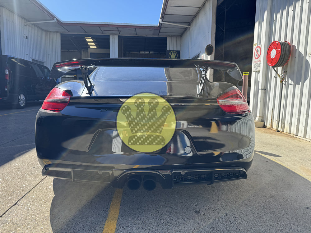 GT4 style Wing - 981 Cayman Boxster – bodykit kingdom