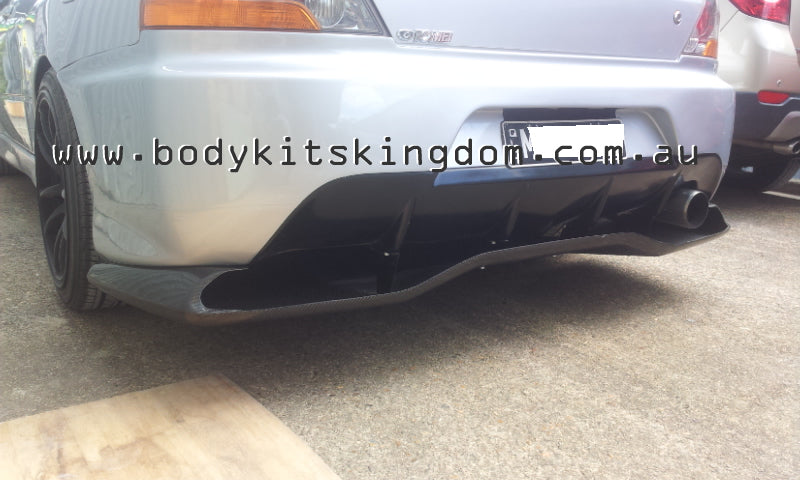 Voltex style Carbon Fiber Diffuser - Evolution 9 – bodykit kingdom