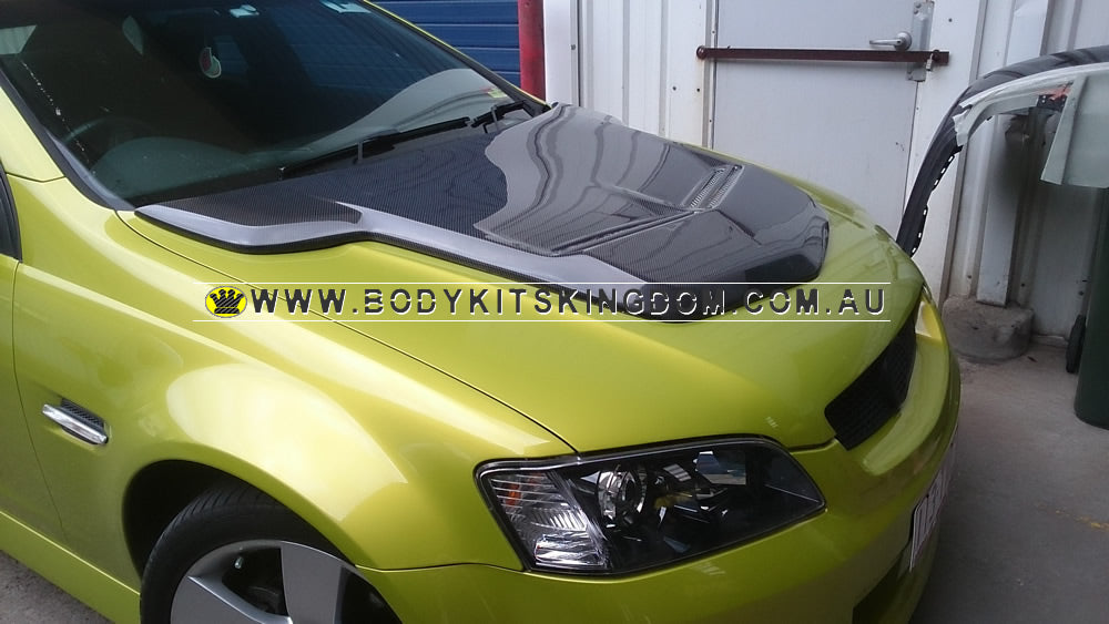 Carbon Fiber Bonnet Scoop - VE Series 1 / 2 HSV – bodykit kingdom