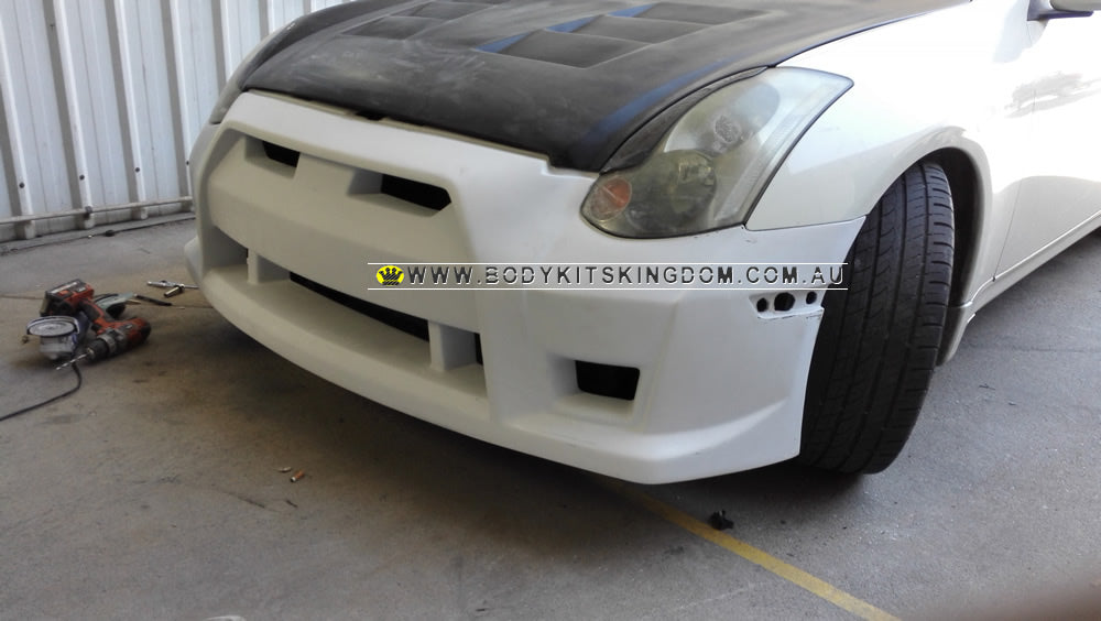 GTR style Front bumper - G35 V35 350GT – bodykit kingdom