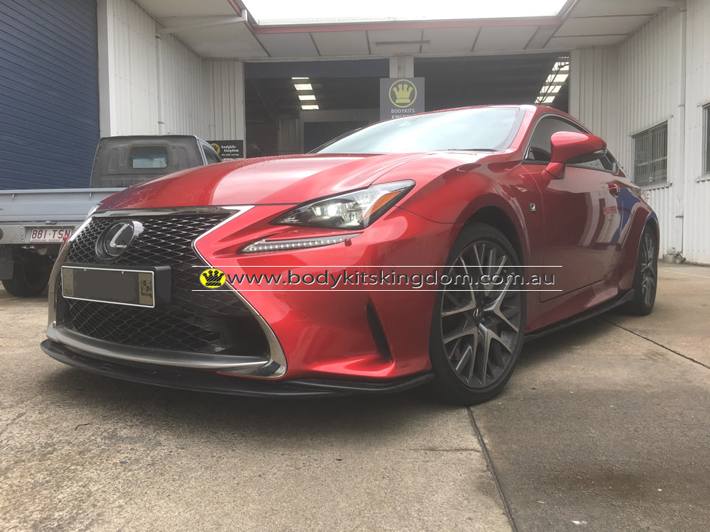 Carbon Fiber Lip Kit - RC350 RC200t – bodykit kingdom