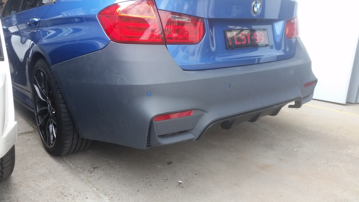 M3 style Rear Bumper - F30 / F31 – bodykit kingdom