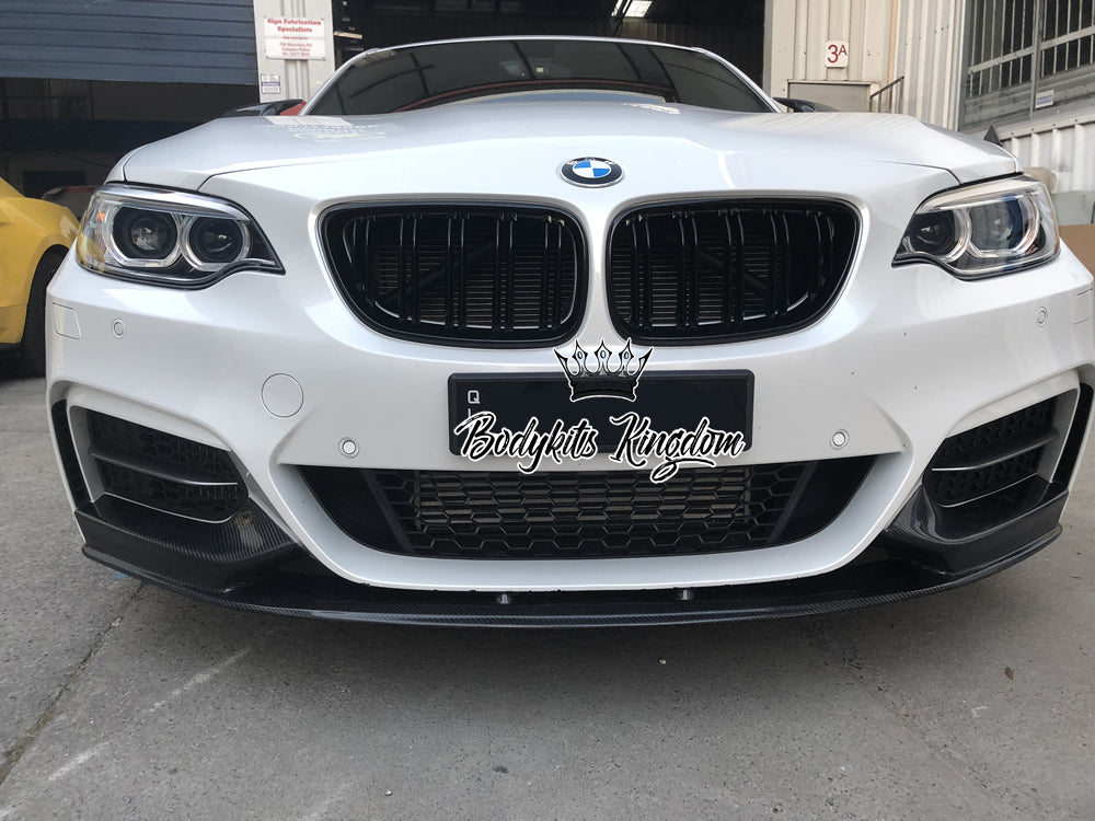 Carbon Fiber Front Lip - F22 2 Series – bodykit kingdom