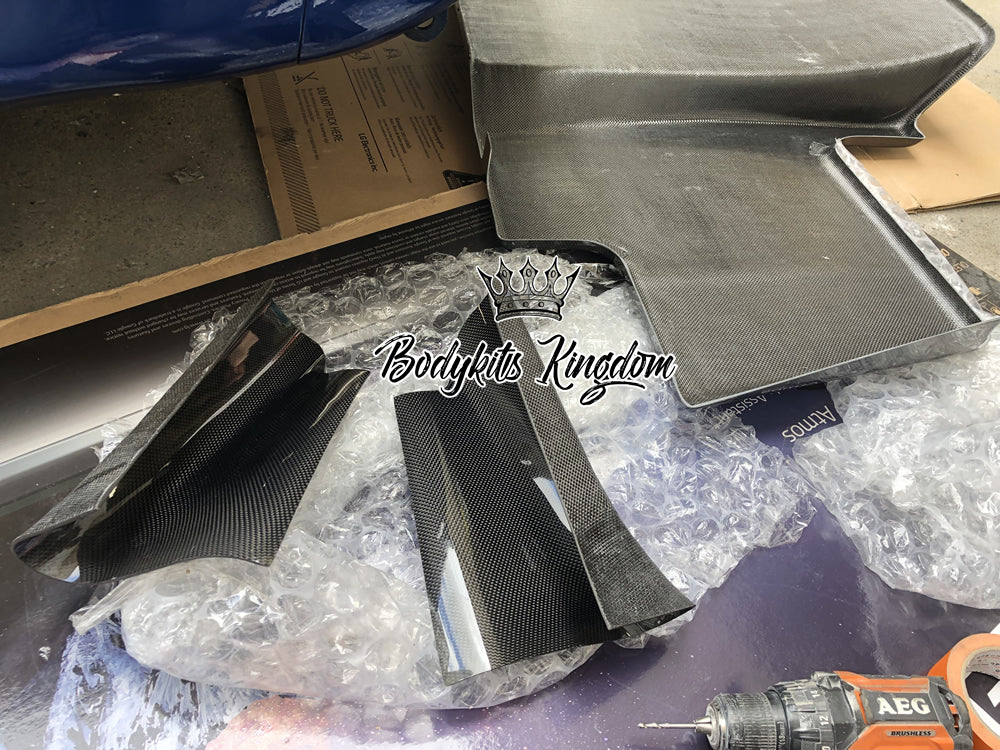 Amemiya Style Carbon Fiber Diffuser - RX7 – bodykit kingdom