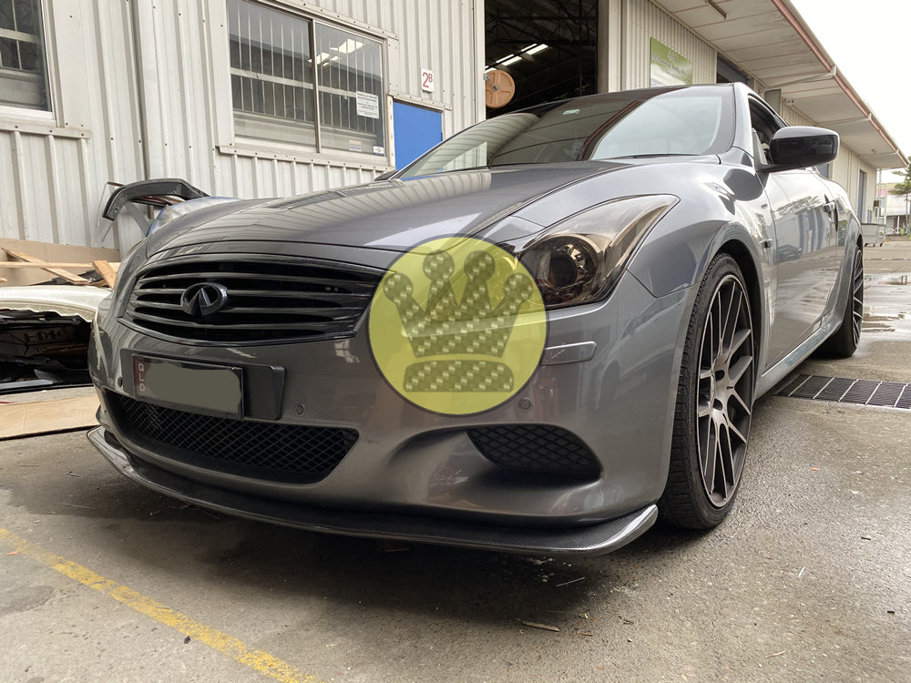 Carbon Fiber Front Lip - Skyline G37 – bodykit kingdom