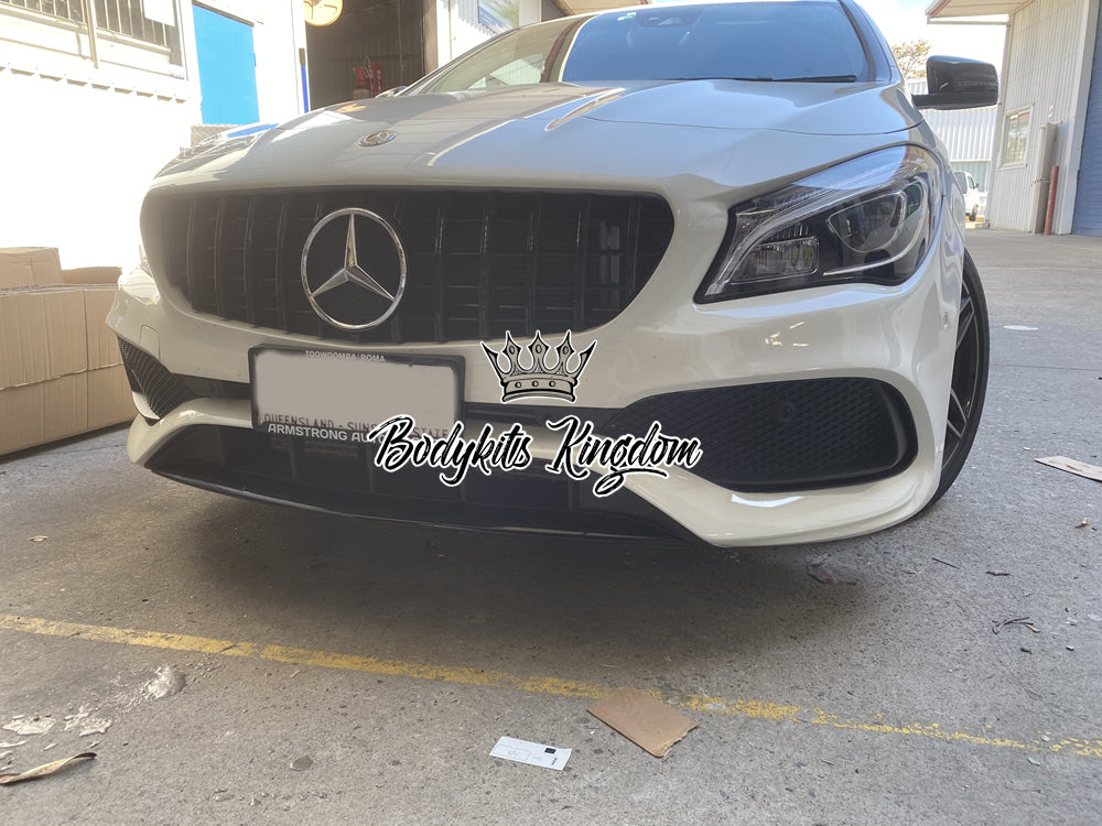 Gloss Black CLA45 Aero Kit Canards - Facelifted CLA W117 C117 – bodykit ...