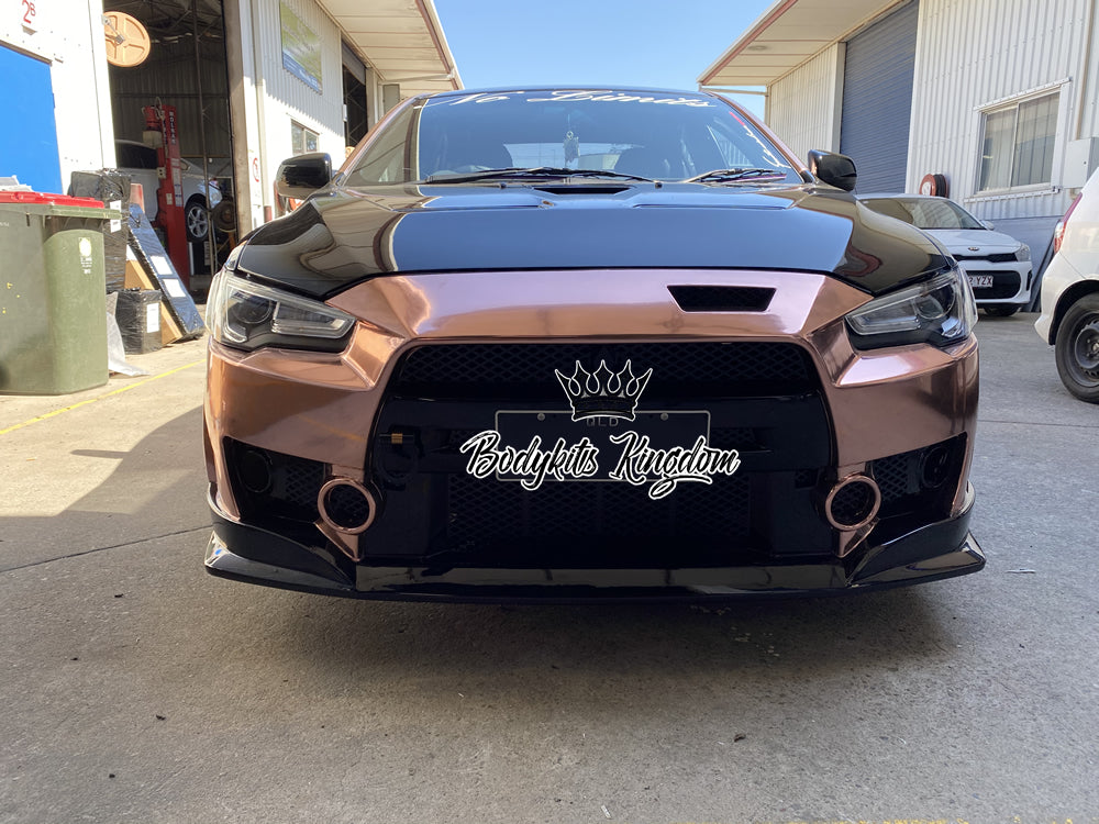 FQ400 style Front bumper - Lancer CJ CF – bodykit kingdom