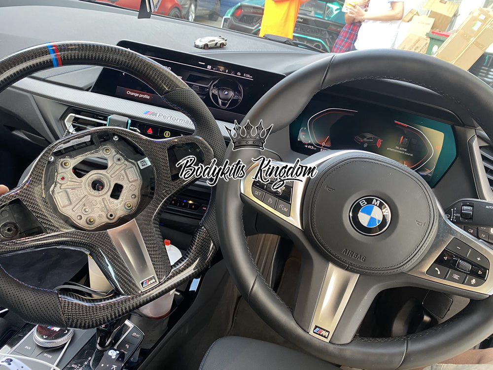 Carbon Fiber Steering Wheel - G80 G82 G83 G02 G01 G05 G20 G22 G30 F44 ...