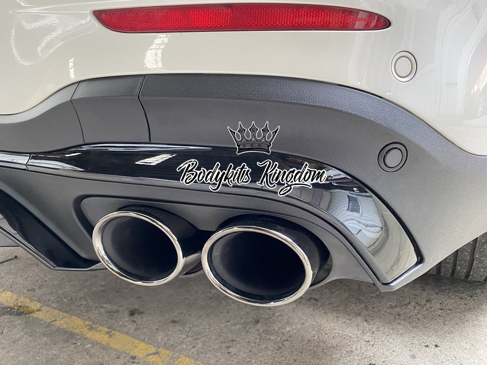 Facelifted GLC43 Rear Diffuser with tips - X253 C253 GLC (15 Up ...