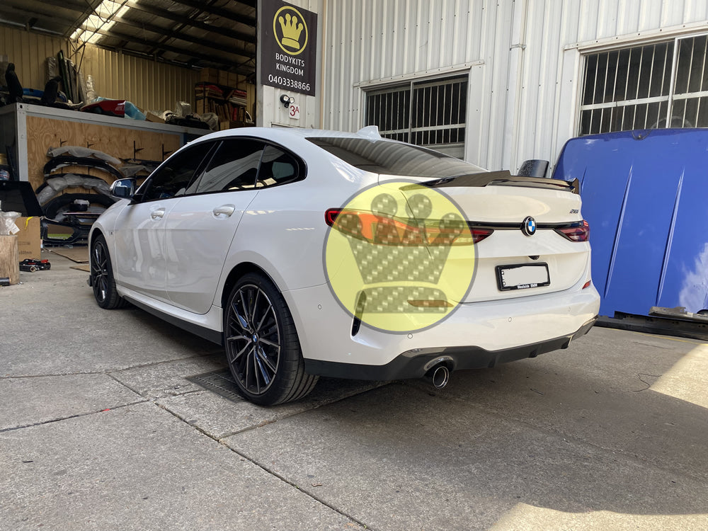 Gloss black lip spoiler - F44 2 Series – bodykit kingdom