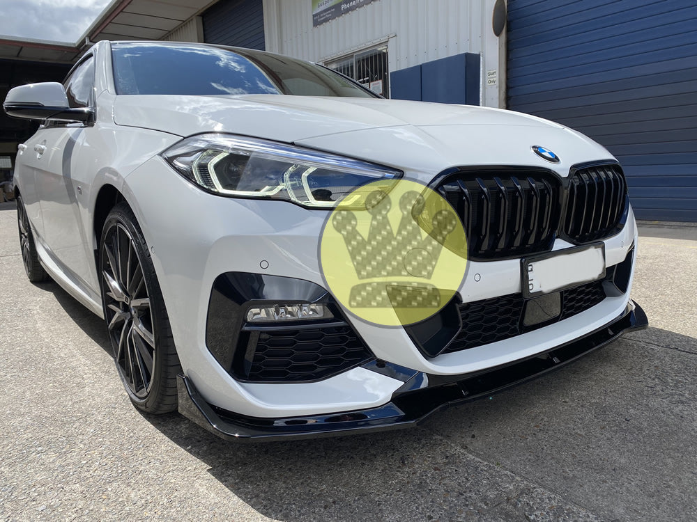 Gloss black front lip - F44 2 Series – bodykit kingdom