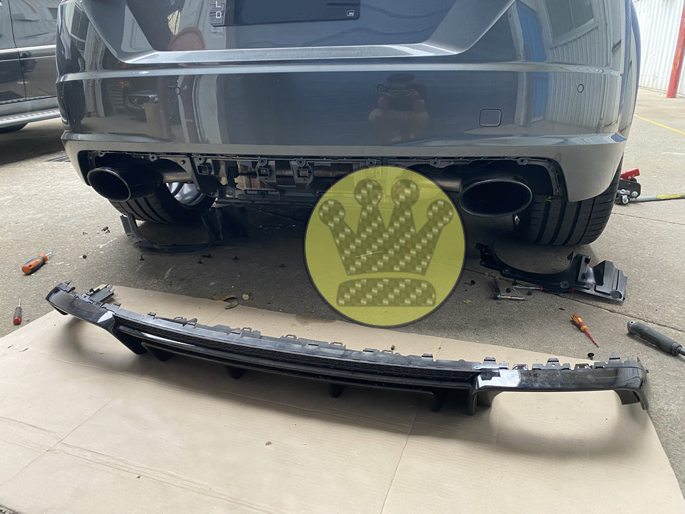 TTRS Performance Carbon Fiber Diffuser - 8S TT MK3 Prefacelift ...