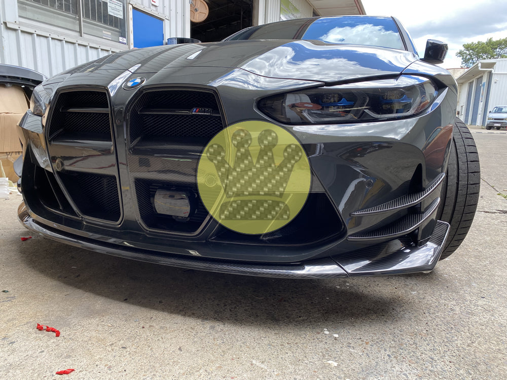 Prepregged V style Carbon Fiber Grill - G80 G82 G83 M3 M4 – bodykit kingdom