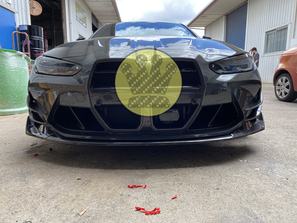 Prepregged V style Carbon Fiber Grill - G80 G82 G83 M3 M4 – bodykit kingdom